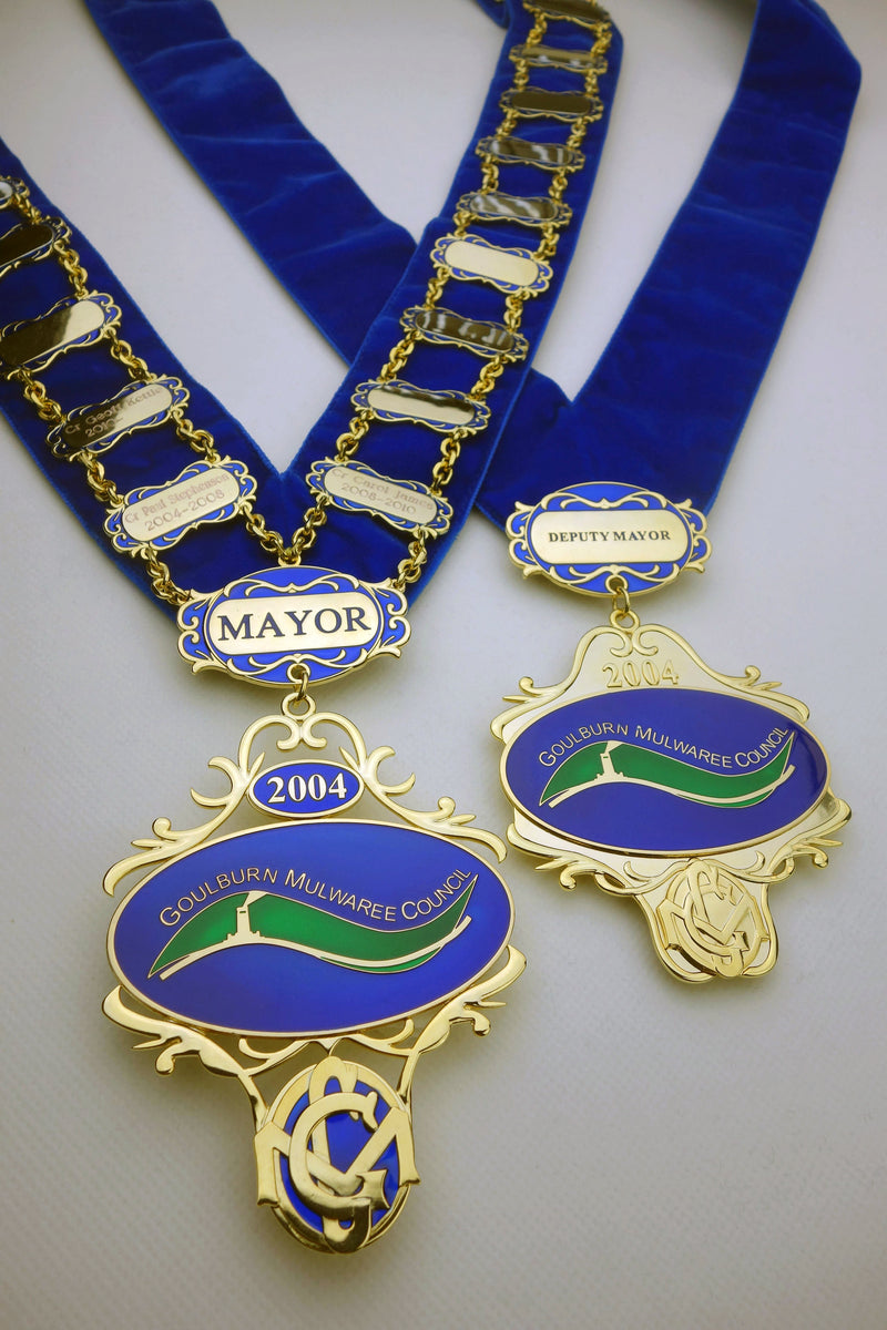 Goulburn Mulwaree Council Mayor & Deputy Chains of Office | George H ...