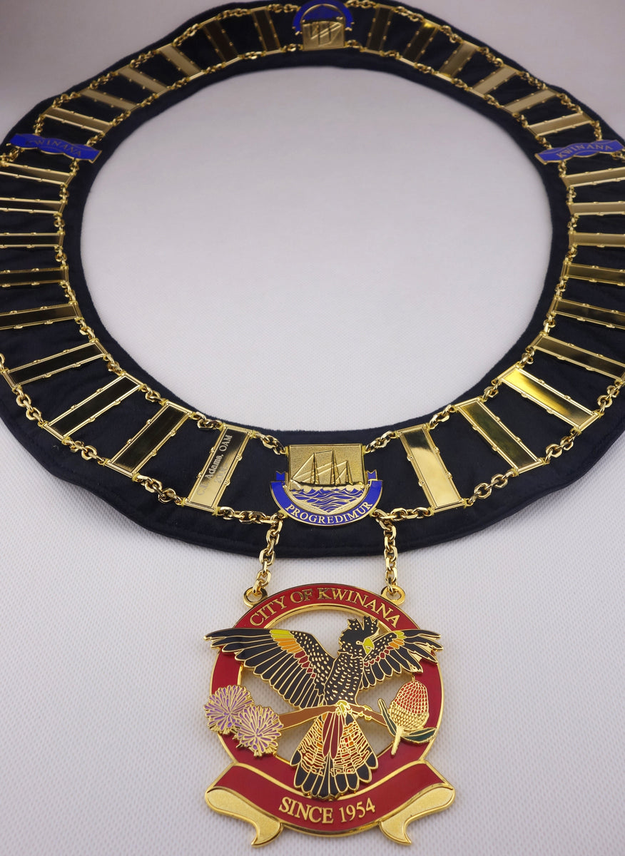 City of Kwinana Mayor Chain of Office & Pendant | George H Lilley™️