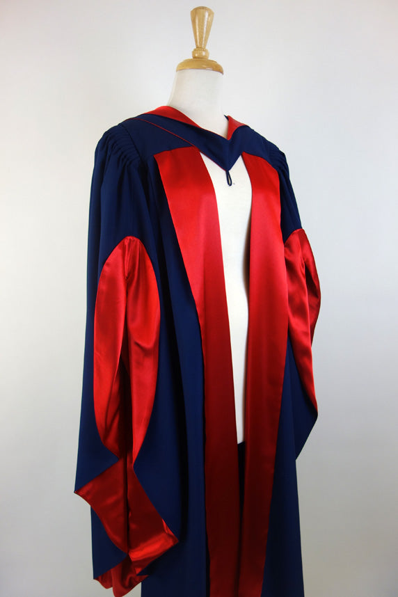 Buy Deakin University PhD Graduation Gown Set - Gown, Hood and Bonnet ...