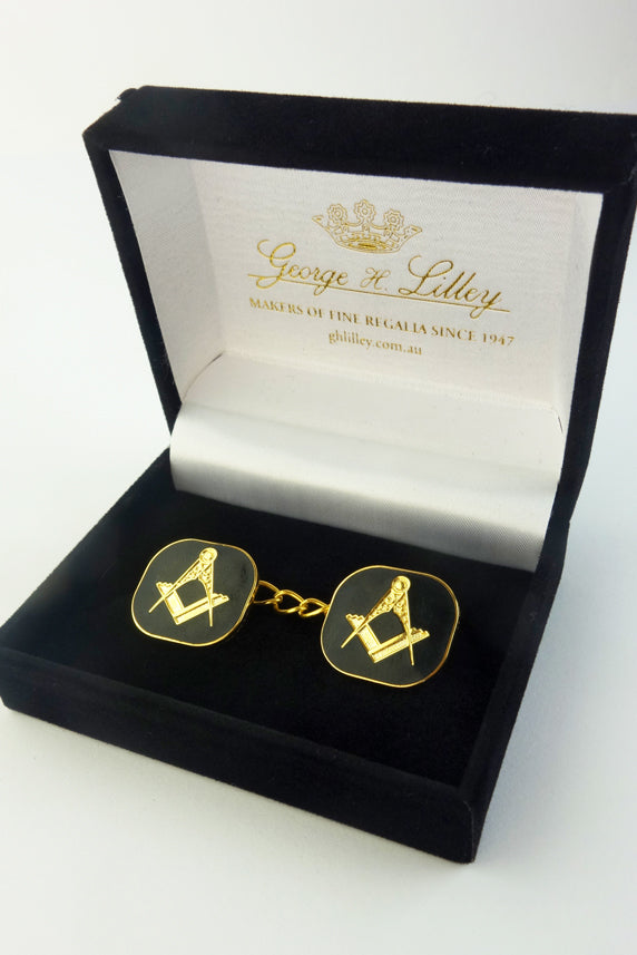 Buy Masonic Jigger Buttons Black Online at George H Lilley™️